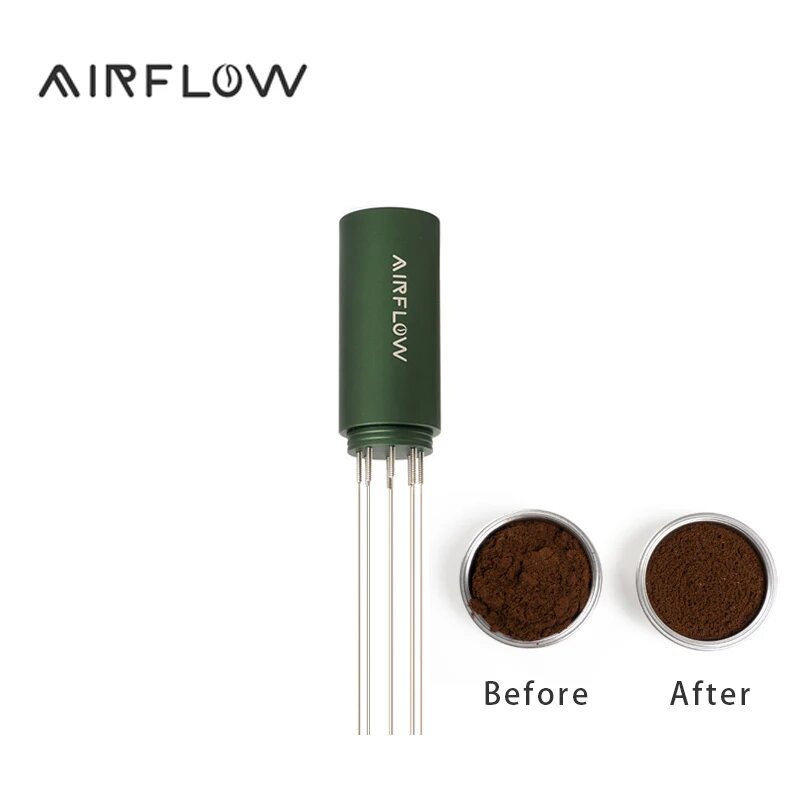 AIRFLOW Иглы для размешивания кофе эспрессо Dark Green
