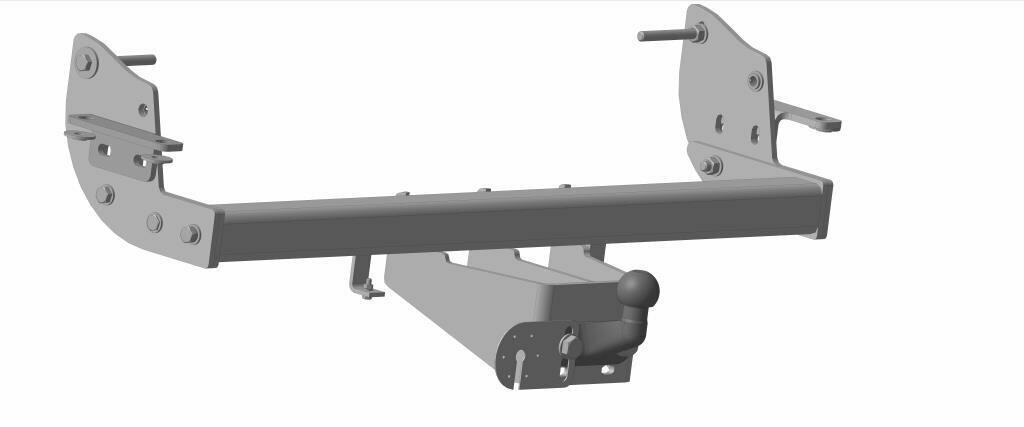 Фаркоп ORIS 4125-F на Mitsubishi Pajero IV 2007/2-