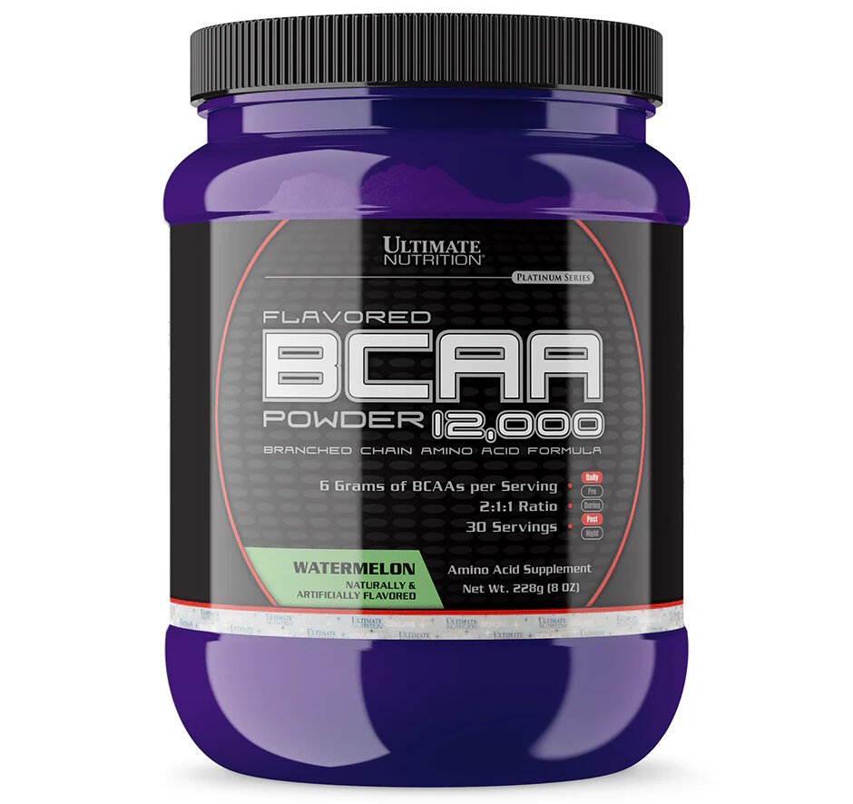 Ultimate Nutrition BCAA 12.000 Powder (228 гр.) (арбуз)
