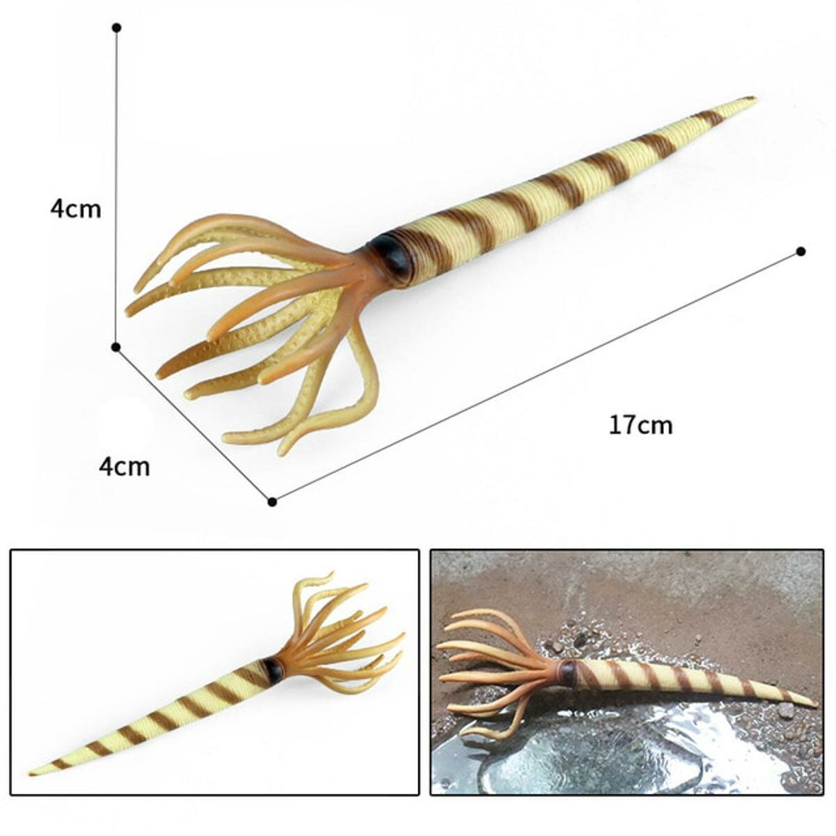 Популярные морские игрушки Фигурки животных Морская звезда Морской конек Кальмар Электрический угорь Дельфин Рыба Краб Ф
