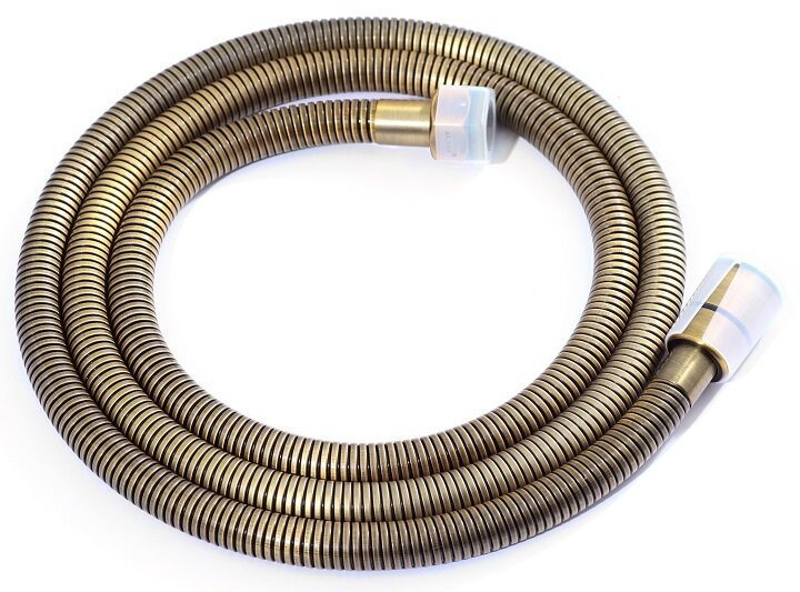 KAISER 0026 Antique Bronze Шланг для душа 1,5м металлический усиленный Luxus Античная бронза