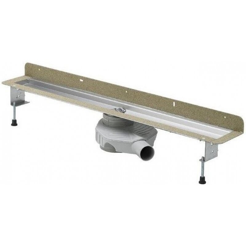 658984 непр 4980. 30 advantix basic душевой лоток нерж сталь x1 Viega