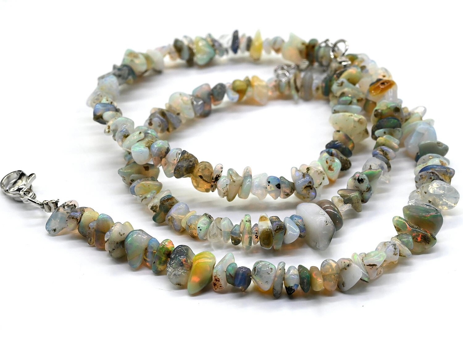 Колье, опал