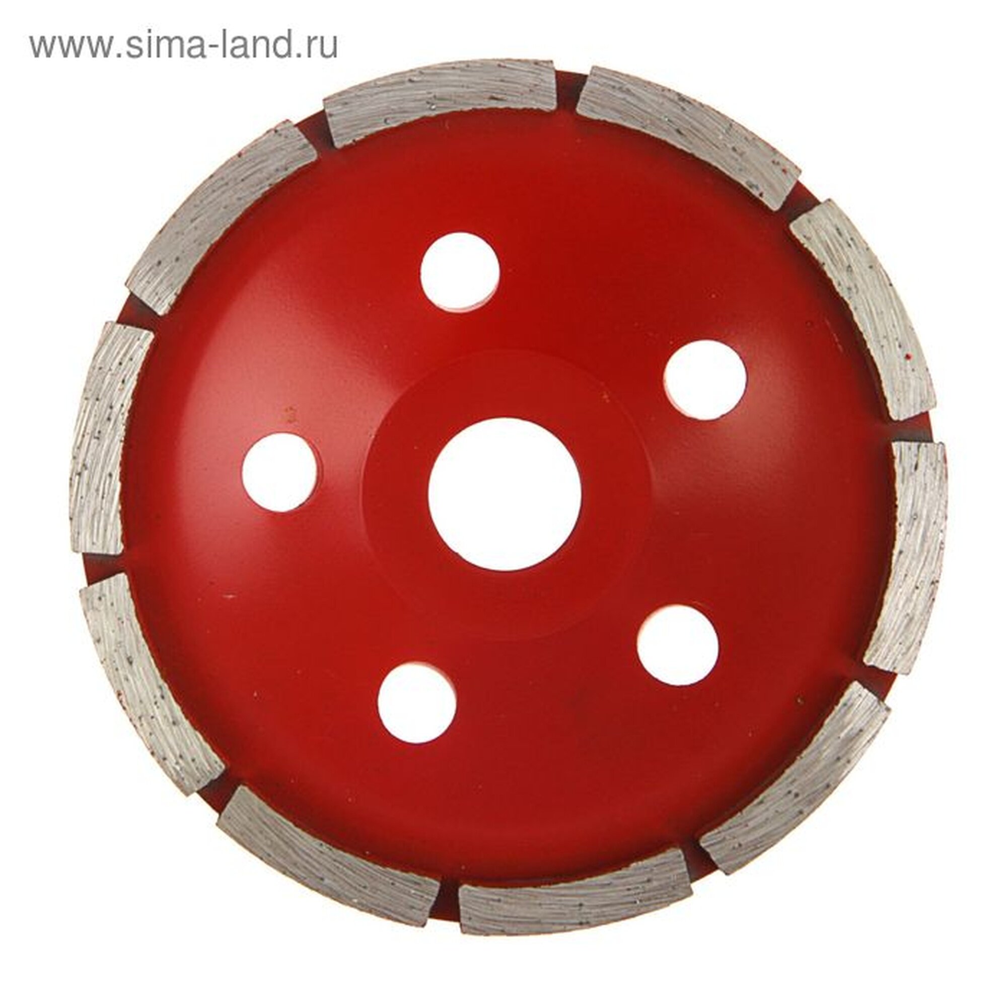 Чашка зачистная LOM, алмазная, для бетона, камня, кирпича, газобетона, 125мм