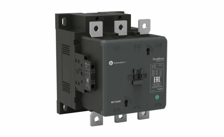 Контактор MC1G 3-пол 265A 2НО+2НЗ AC/DC 100-250В АС Systeme Electric