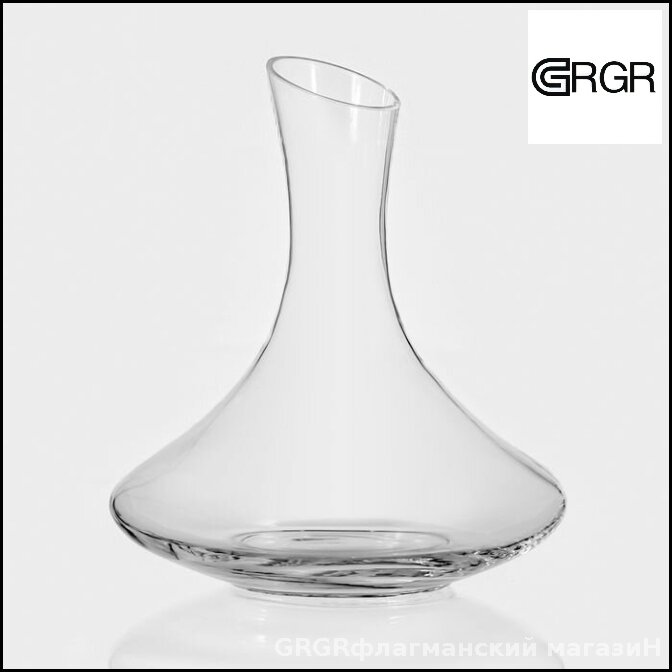 Декантер Magistro, 1.8 л, 20х25 см, стекло, прозрачнгыйДекантер Magistro, 1.8 л, 20х25 см, стекло, прозрачнгый