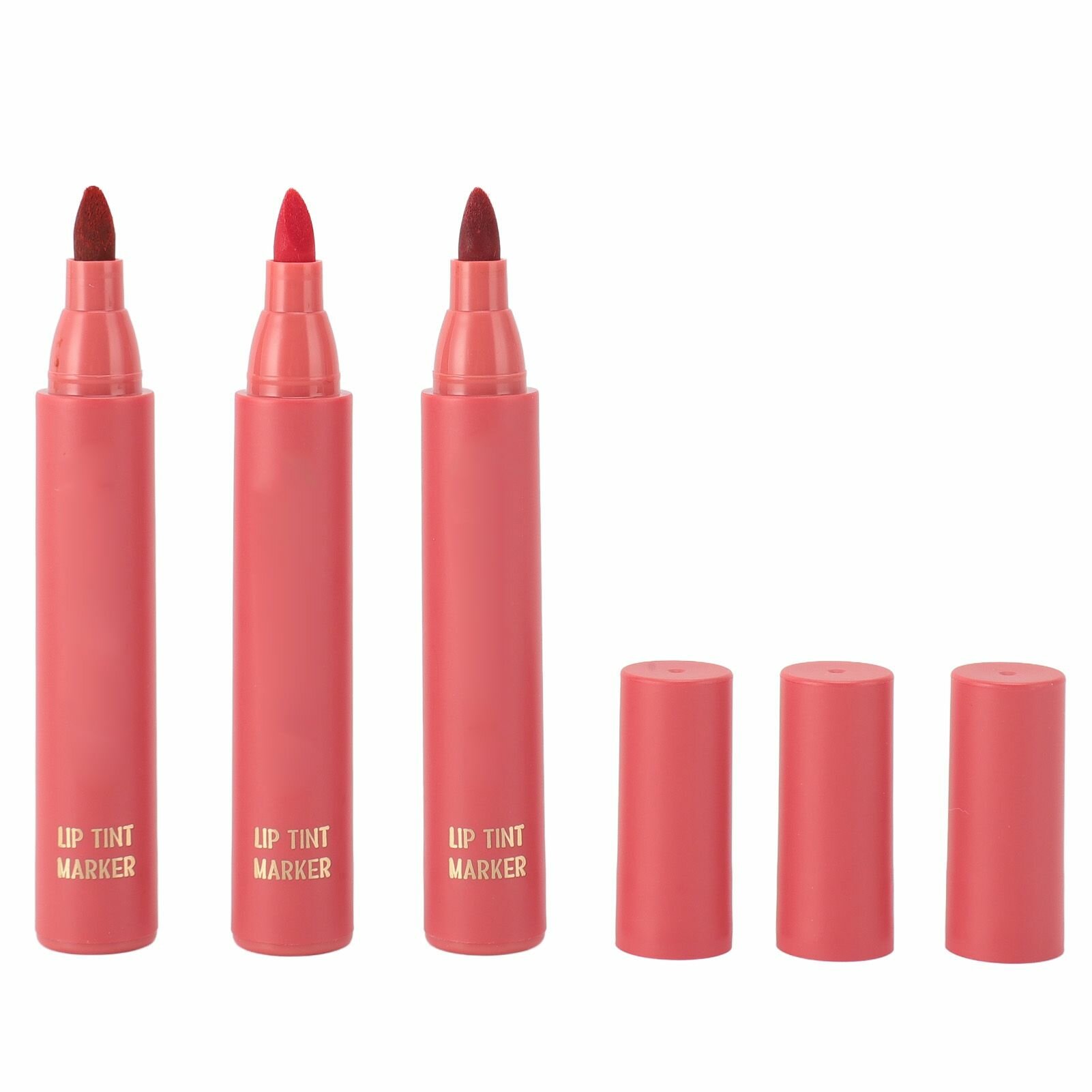 Набор из 3 матовых маркеров для губ, легкий, водостойкий, стойкий, увлажняющий карандаш для губ, для естественного оттенка губ