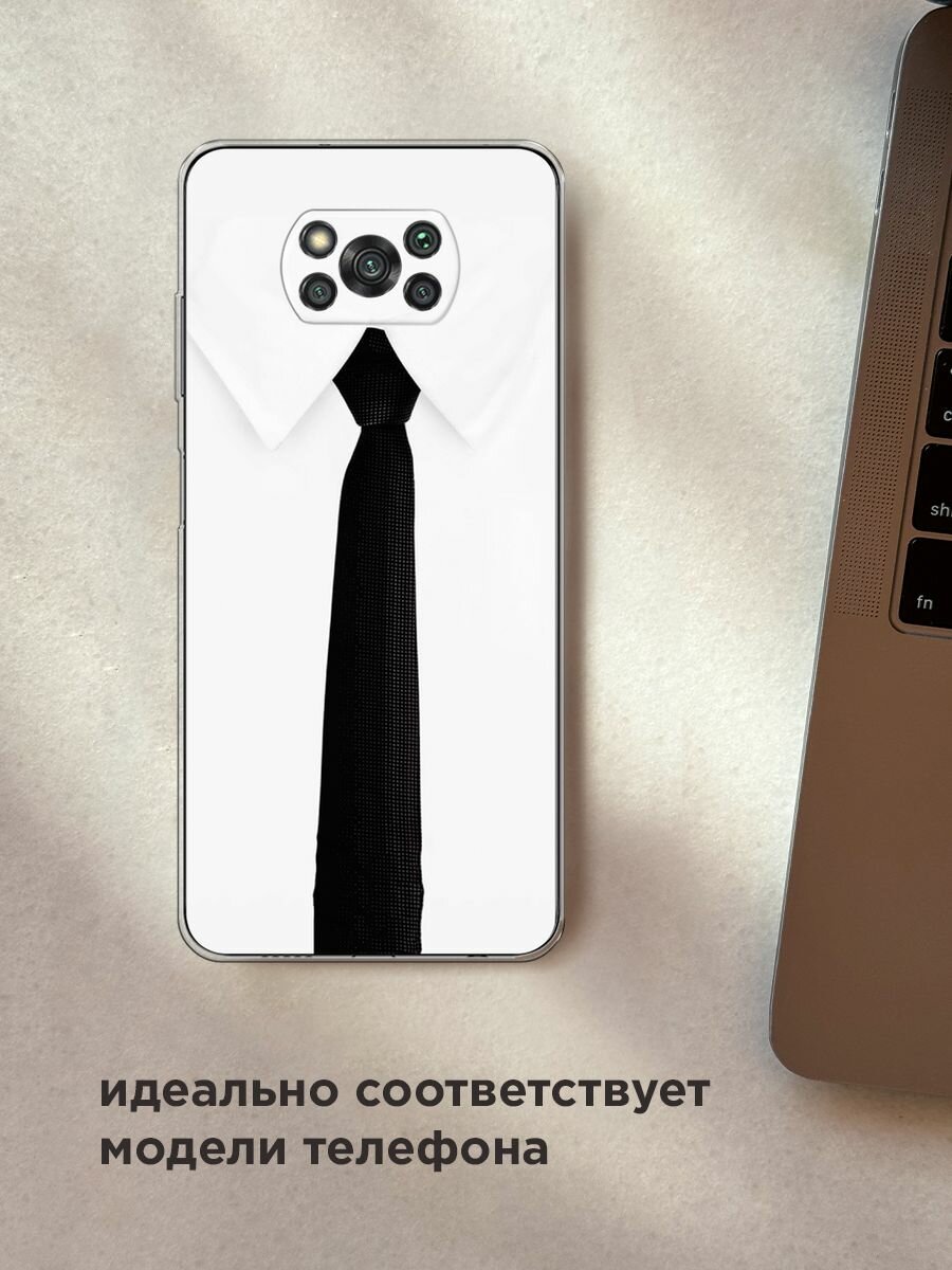 Чехол на Xiaomi Poco X3/X3 Pro / Поко X3/X3 Pro с принтом "Галстук" — фото 1