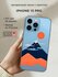Чехол на Apple iPhone 13 Pro / Айфон 13 Про с принтом "Кот-гора", прозрачный