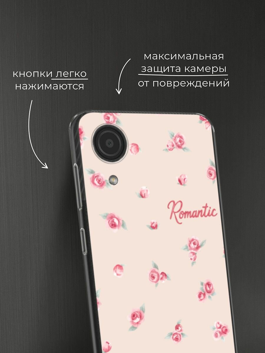 Чехол на Samsung Galaxy A03 Core / Самсунг Галакси А03 Core с принтом "Romantic" — фото 1