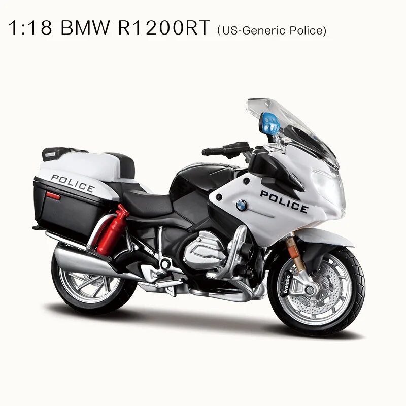 Bburago BMW R1200 RT Полицейский мотоцикл 1:18 BMW R 1200 RT