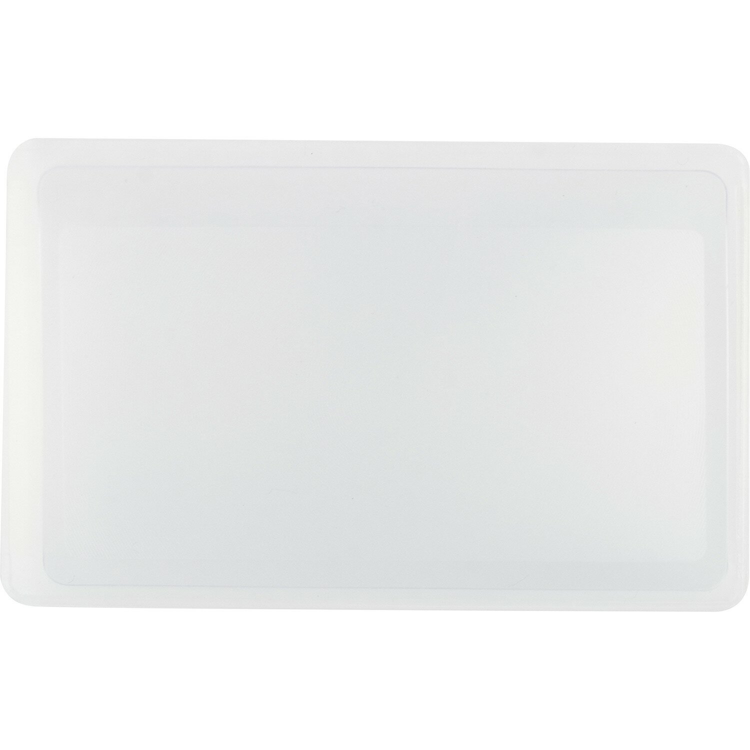 Лупа гибкая тонкая х3 с линзой Френеля размер 8,5×5,5 см для детальной работы и чтения