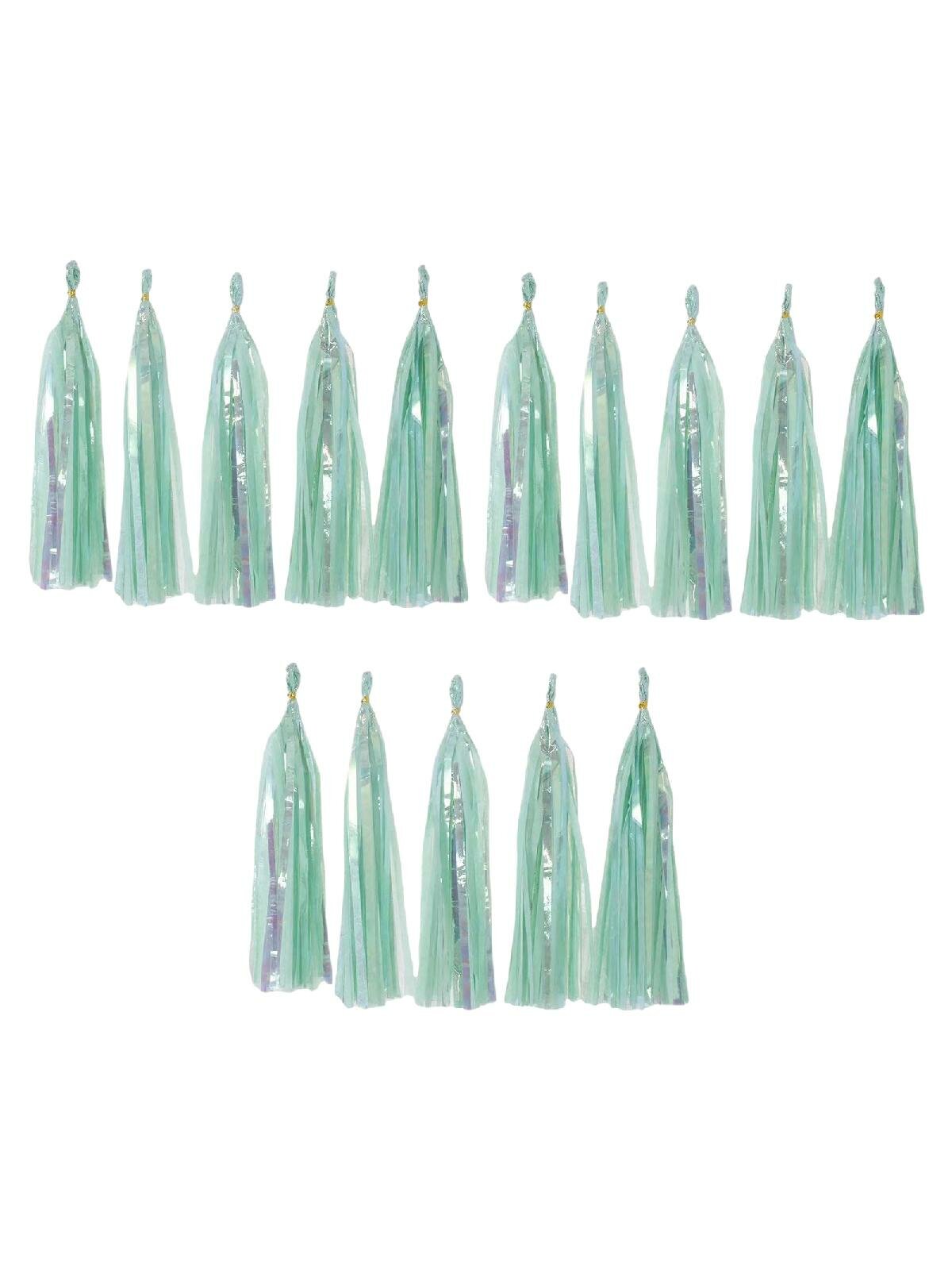 Кисточки, гирлянды и растяжки разных цветов своими руками для оформления торжеств