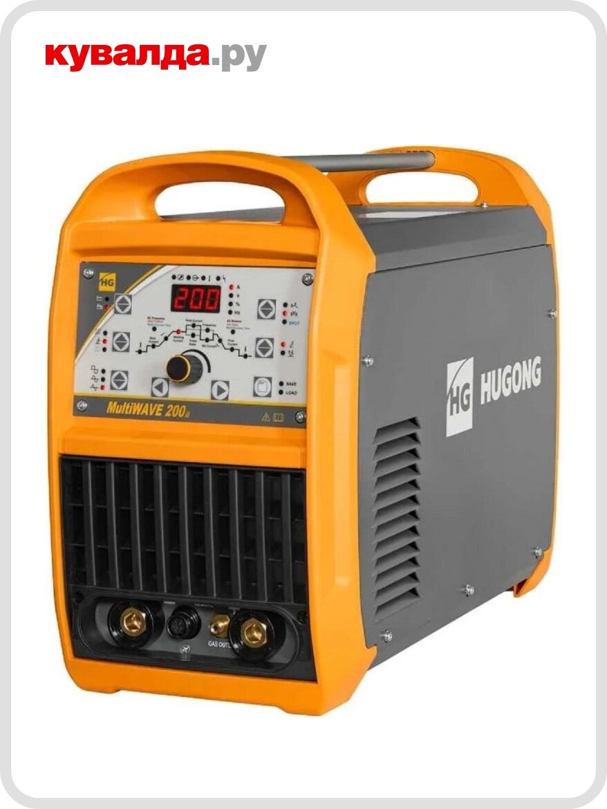 Аппарат аргонно-дуговой сварки Hugong MultiWAVE 200 III AC/DC
