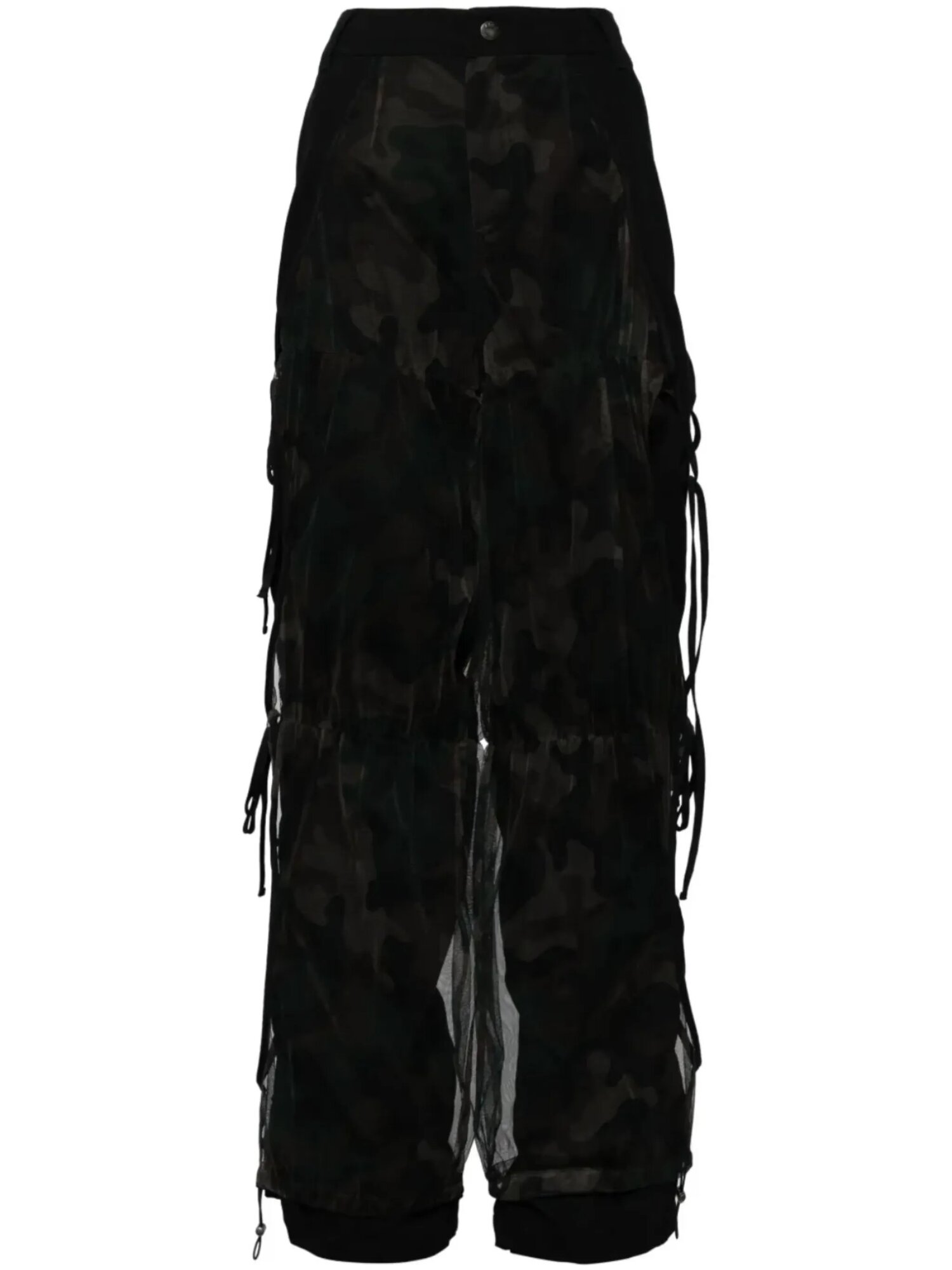 Брюки Camouflage Mesh Layered Tying