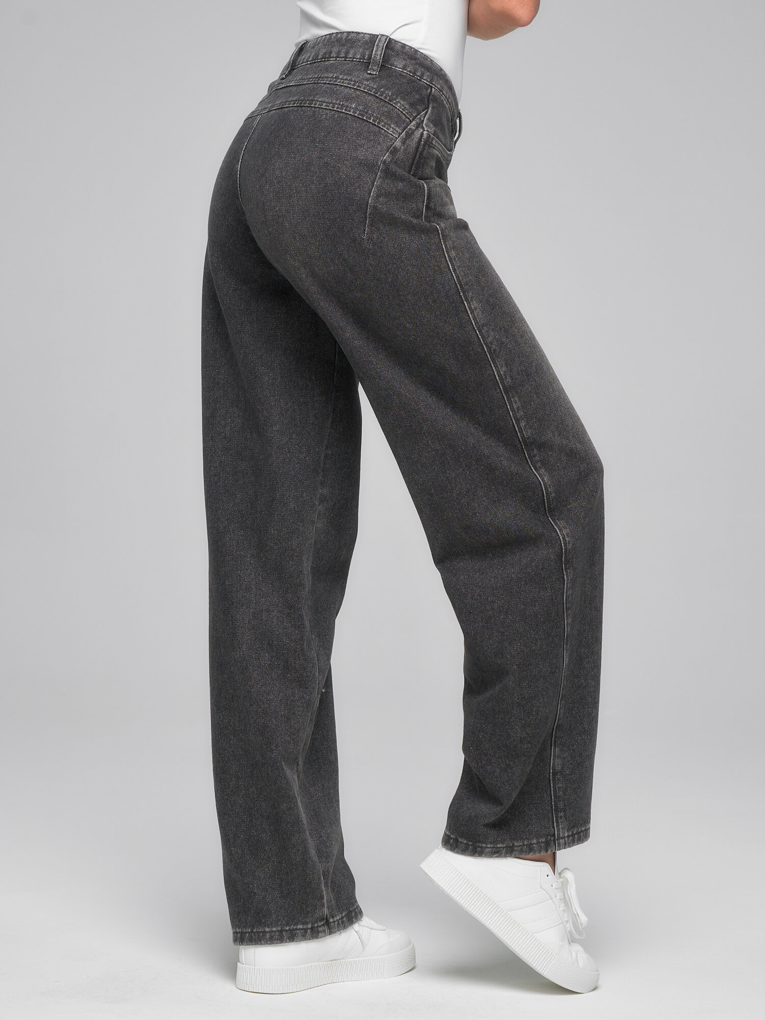 Джинсы багги 