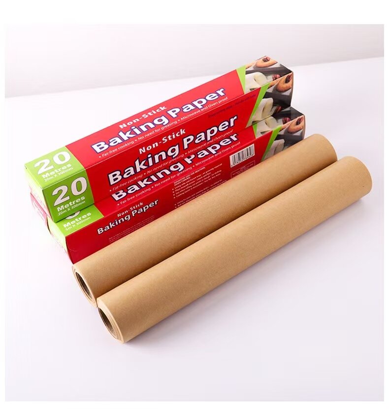 Бумага для выпечки без силикона (пергамент) ，Пищевая бумага для выпечки