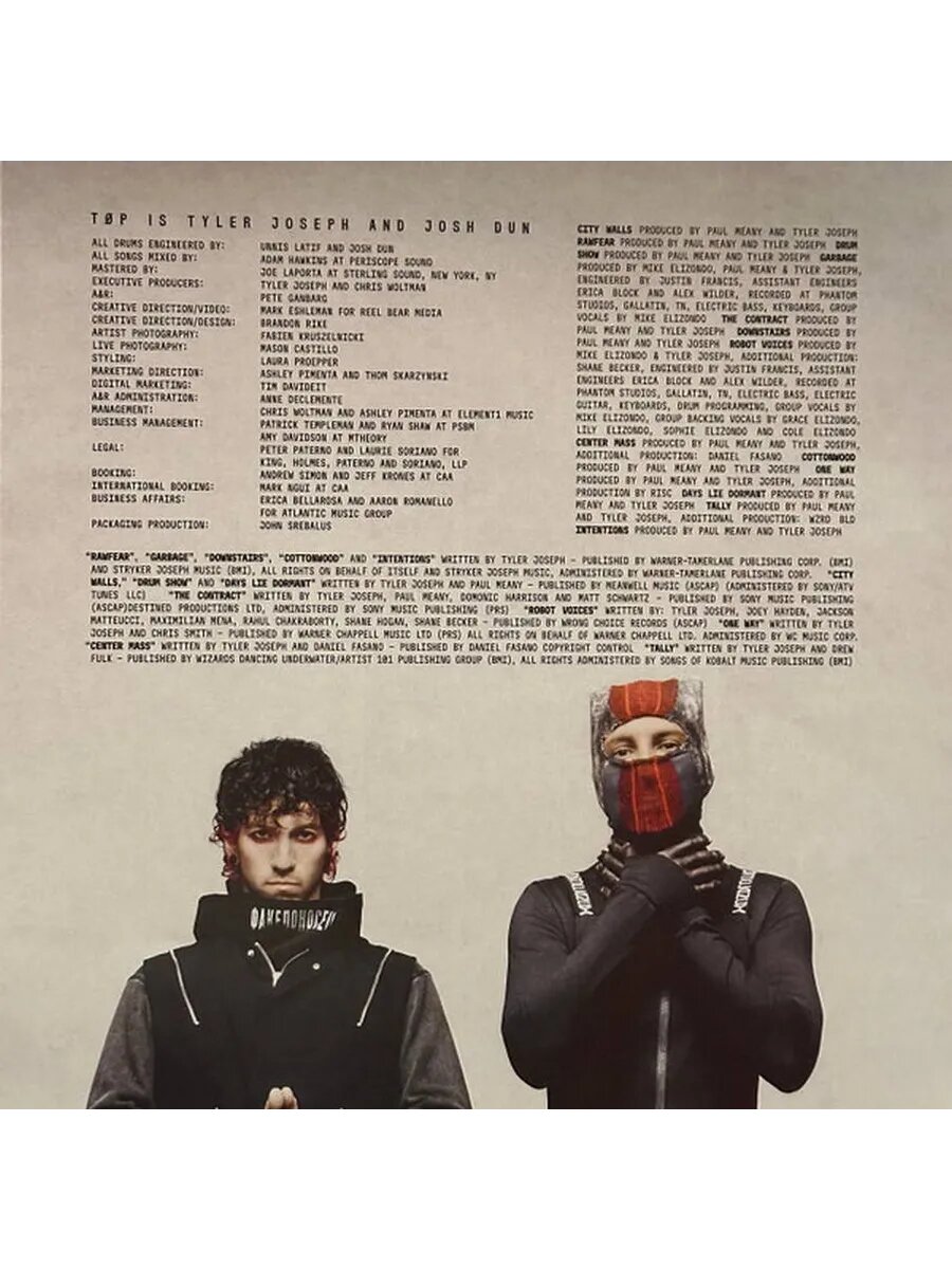 Twenty One Pilots - Breach (red) — фото 1