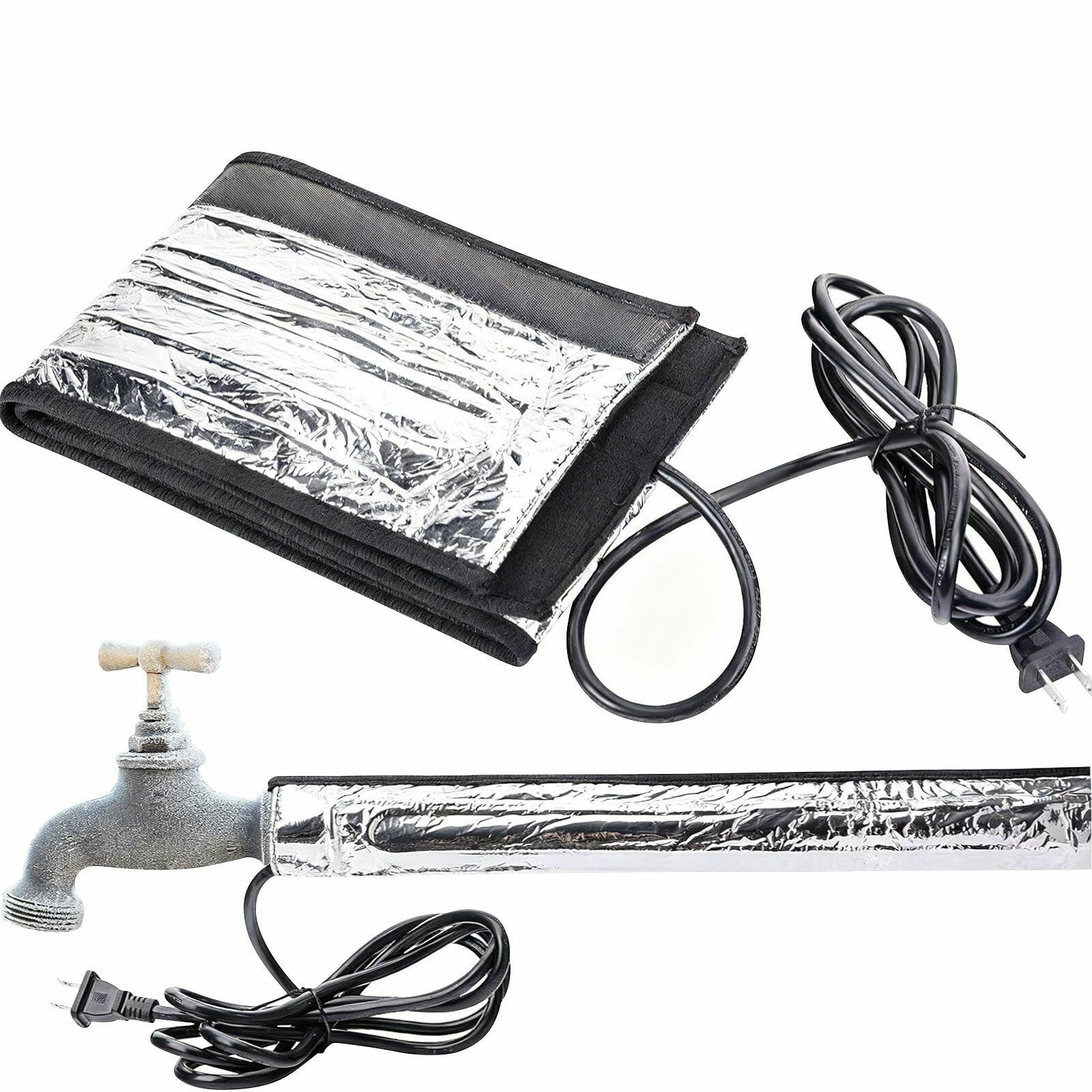 Обогреватель труб 110В Для защиты водопровода от замерзания Теплоизоляция