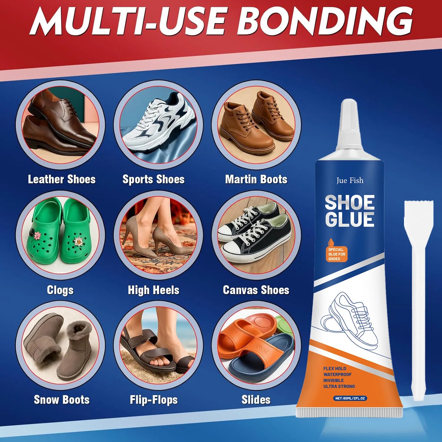 Jue-Fish Shoe Repair Glue