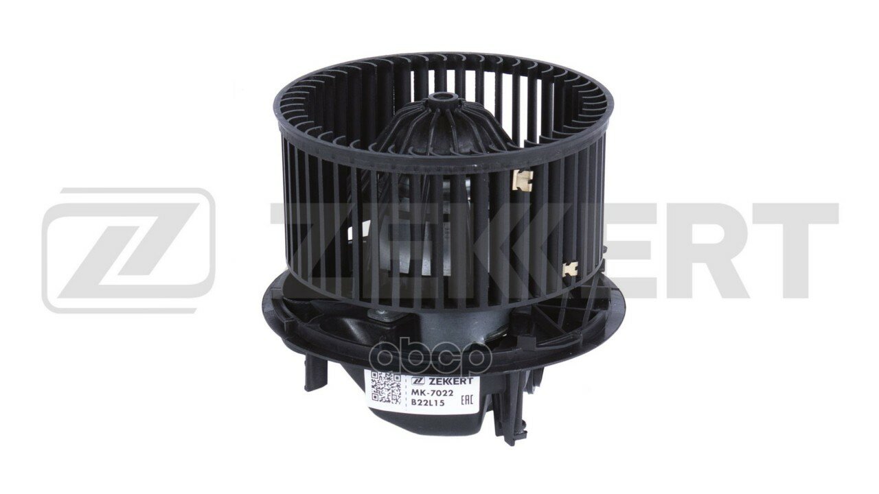 Вентилятор отопителя Renault Logan 04- Duster 11- Sandero 07- Twingo II 07- Wind 10- Zekkert арт. mk-7022