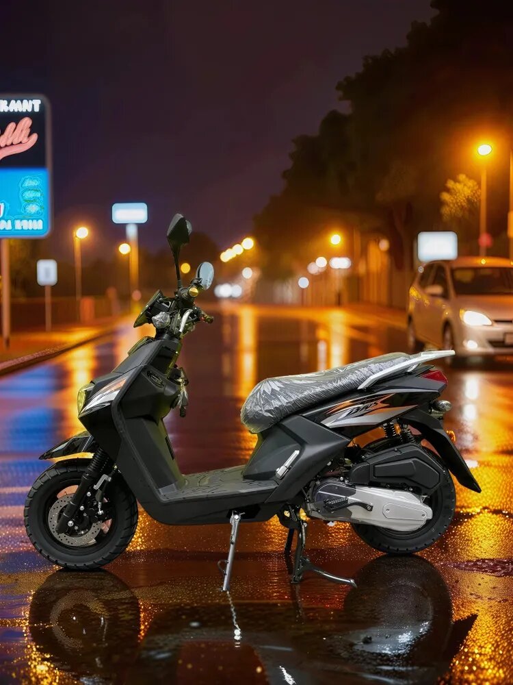 Скутер WIZARD BLACK 150 см3 (49,9 см3)