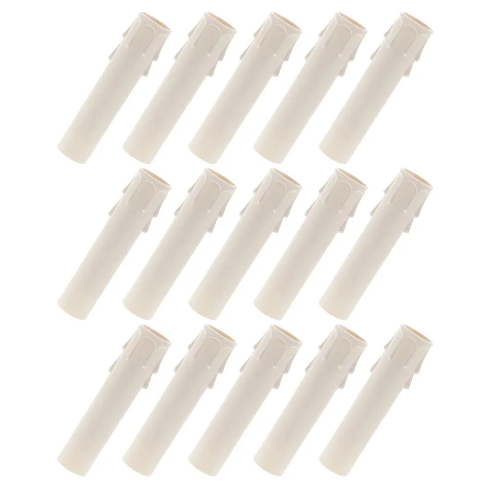 Пластиковые белые чехлы для люстр 15 шт