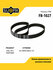 Ремень ГРМ для PEUGEOT 206, 307, PARTNER / CITROEN C4, BERLINGO, C2 / SUFIX FB-1...