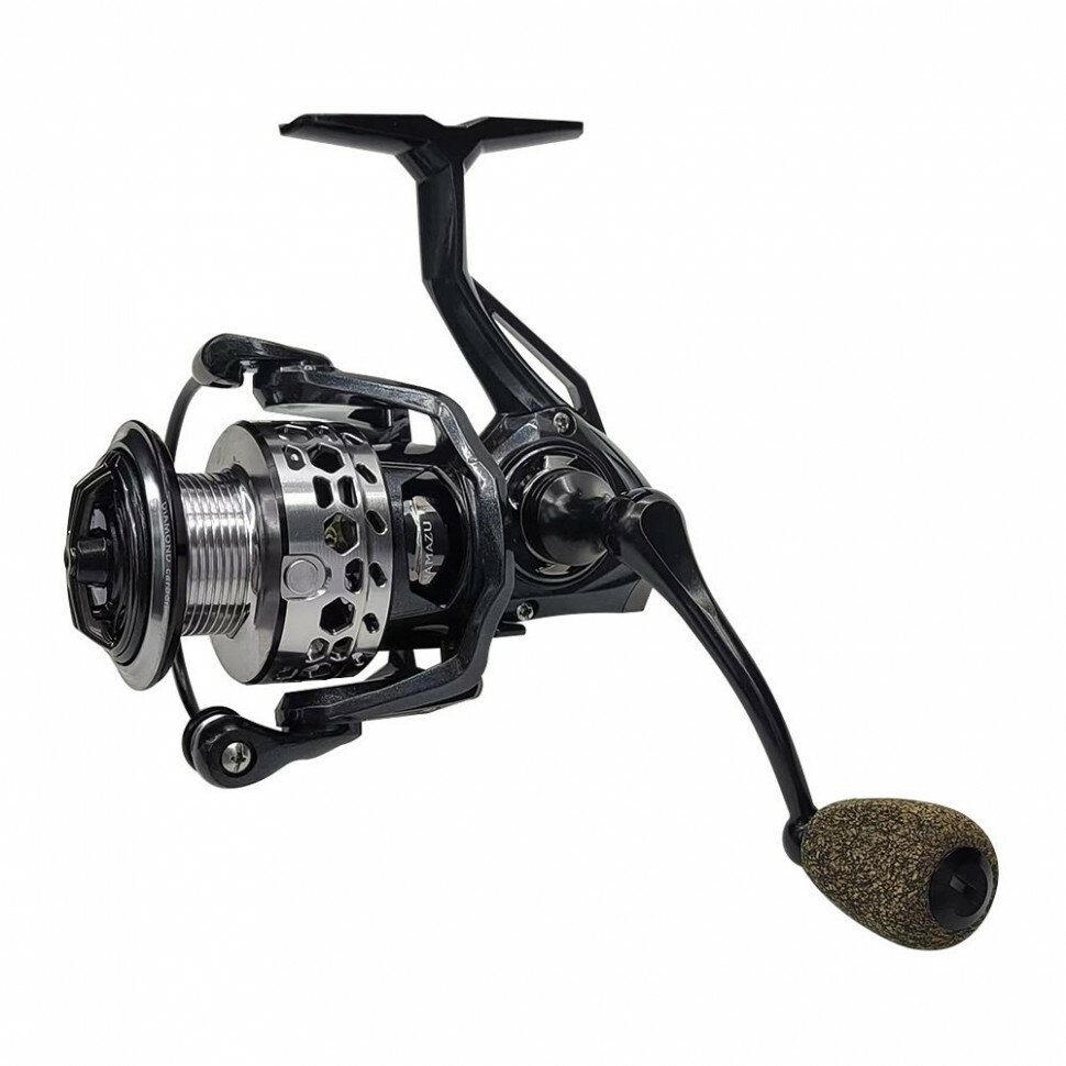 Катушка Namazu Pro DC3000 Diamond Carbon, 8+1 подшипник, передний фрикцион