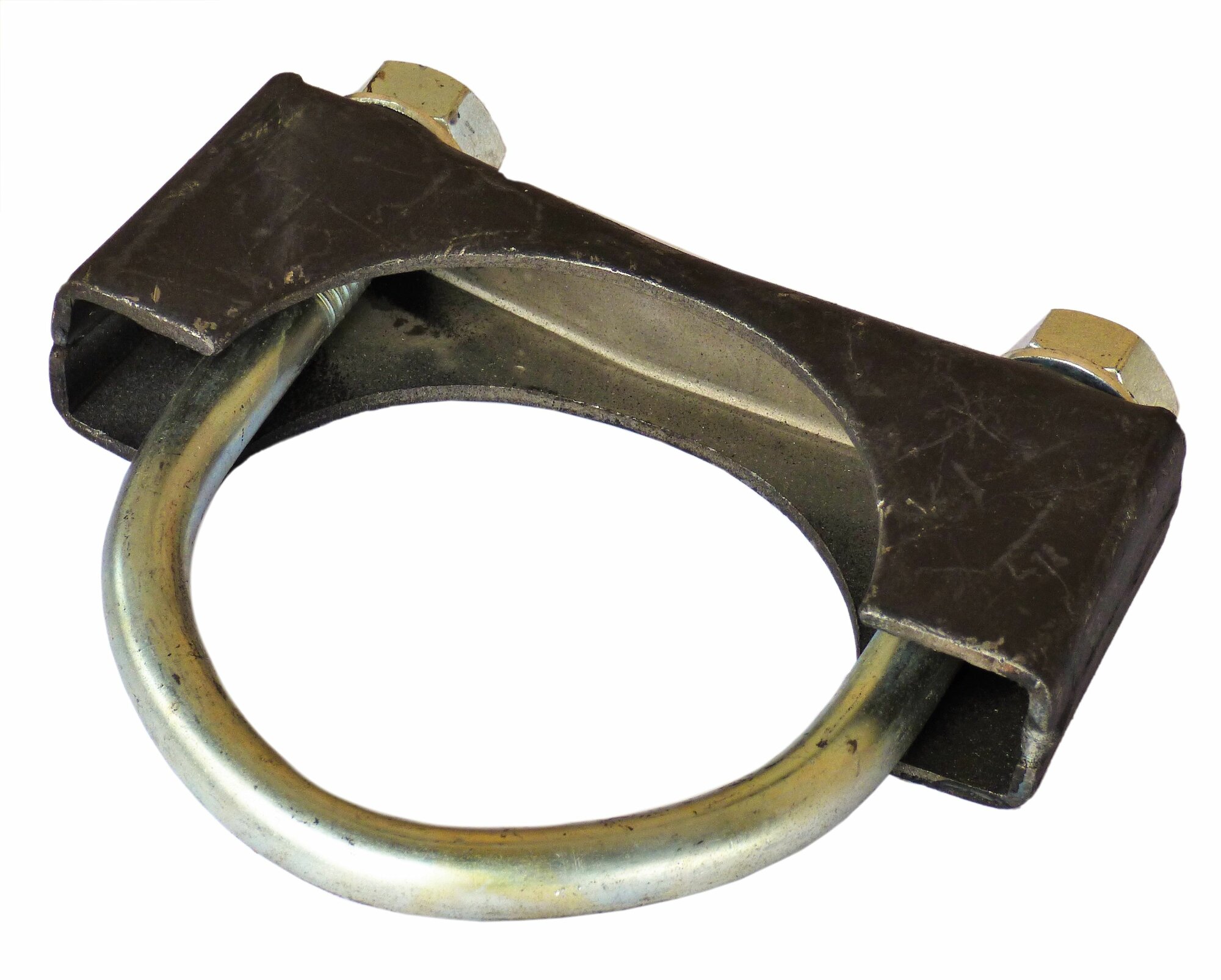 Хомут для глушителя усиленный 60-1205105, на трактор МТЗ-900/920/950/952, Новосады