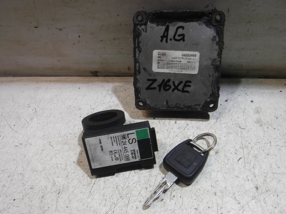 Блок управления двигателем Opel Astra G 09353469