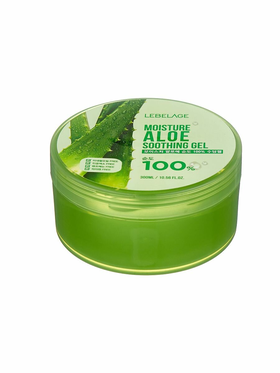 Lebelage Многофункциональный гель с алоэ Moisture Aloe Purity 100% Soothing Gel