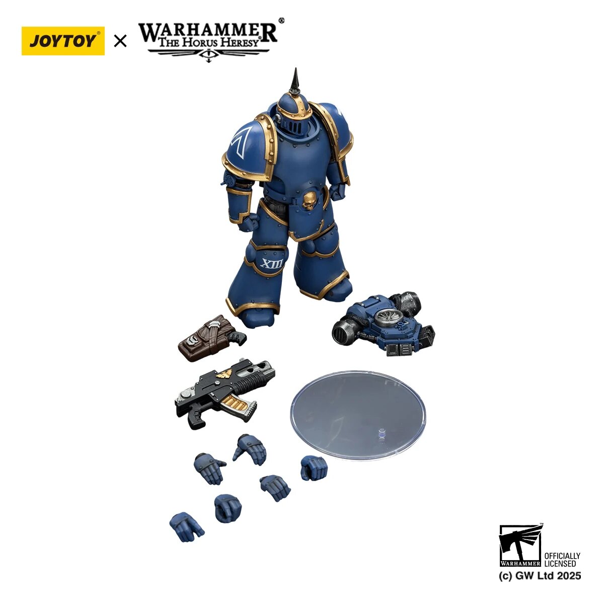 JOYTOY Warhammer 40K Ультрамарины MK lll тактический легионер фигурка 1/18