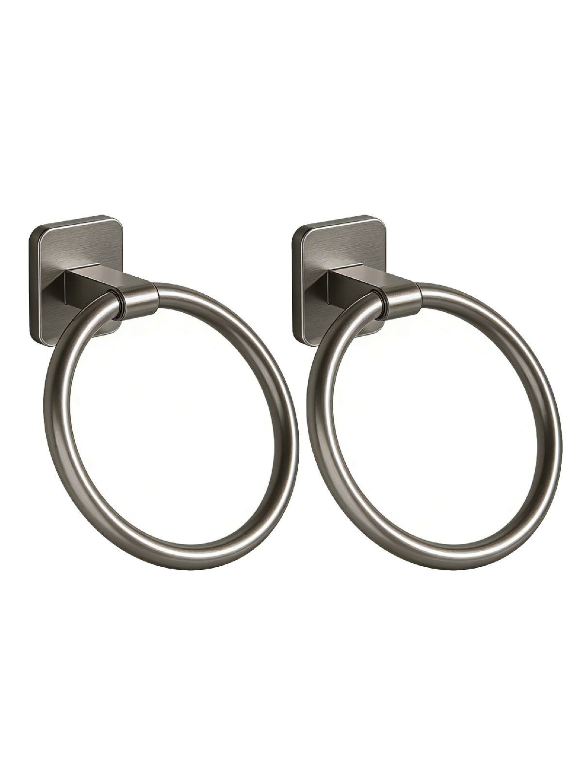 Прочный клейкий держатель для полотенец Без отверстий Вместимость 5 фунтов Современный