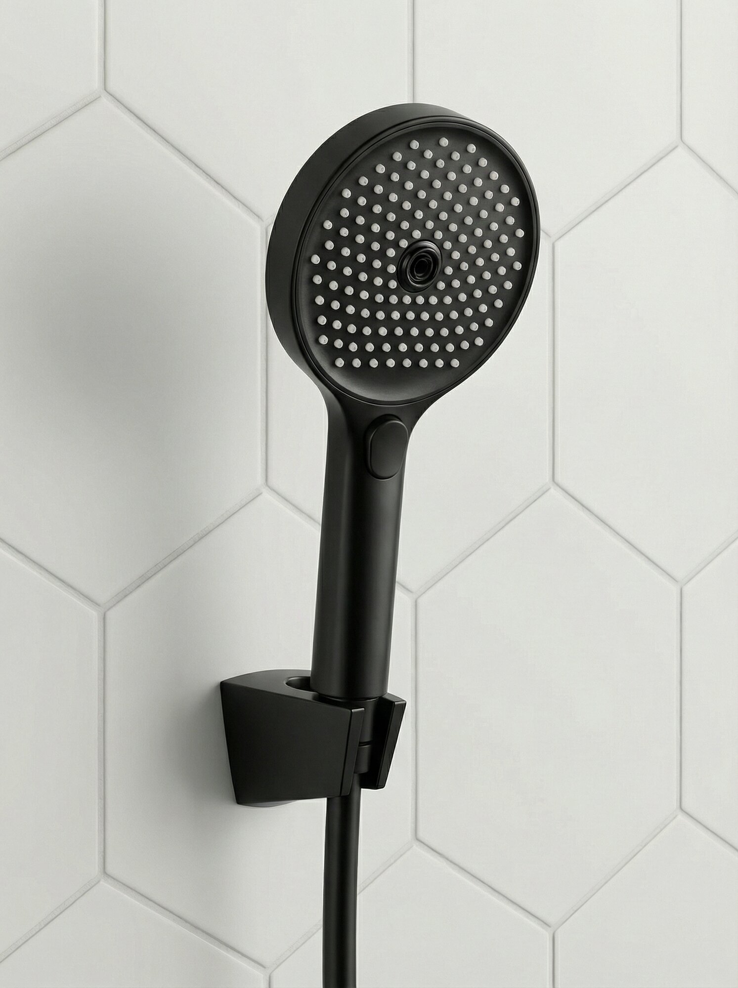 Лейка для душа ESKO SSP130B, 3 режима, диаметр 130мм, черная