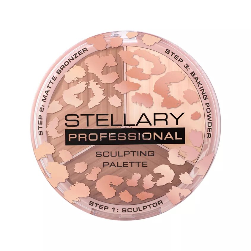 Палетка для лица STELLARY FACE SCULPTOR скульптурирующая тон 02