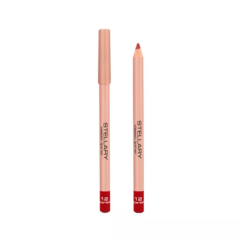 Карандаш для губ STELLARY LIPLINER тон 12 Scarlet
