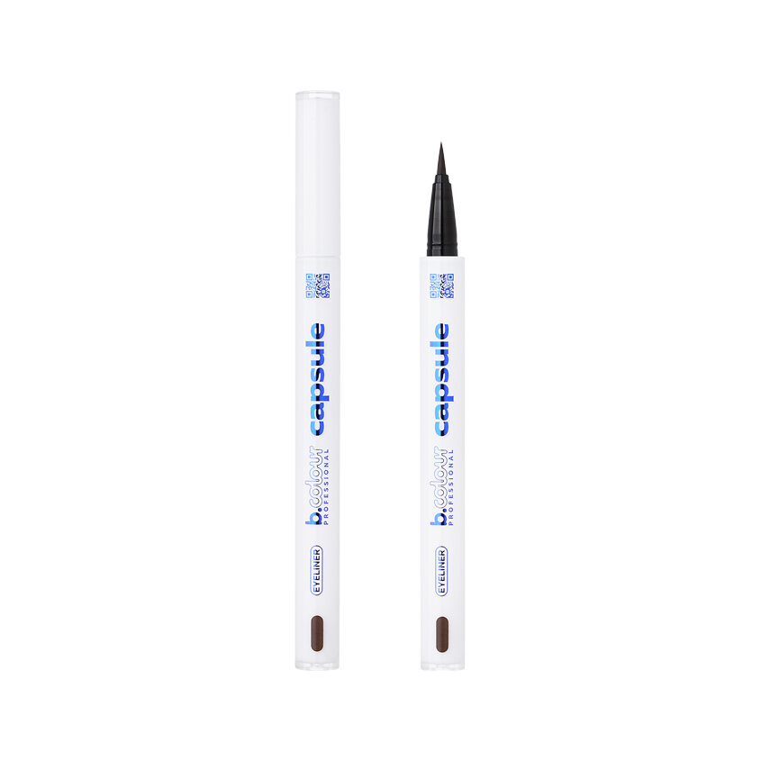 Подводка-лайнер для глаз B.COLOUR PROFESSIONAL 24H COLOURSTAY & WATERPROOF водостойкая тон 02 Brown art
