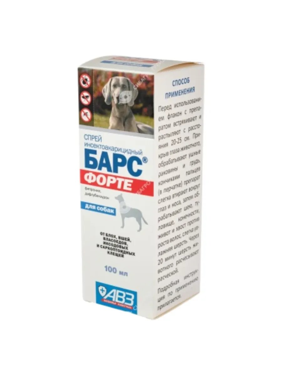 Спрей Барс Форте д/соб. 100мл