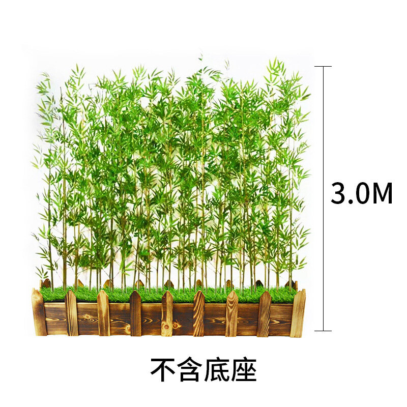 2025 Искусственный бамбук, фальшивый бамбук для магазина, ресторана, дома, внутренней перегородки, декор, оптовая продажа искусственного бамбука