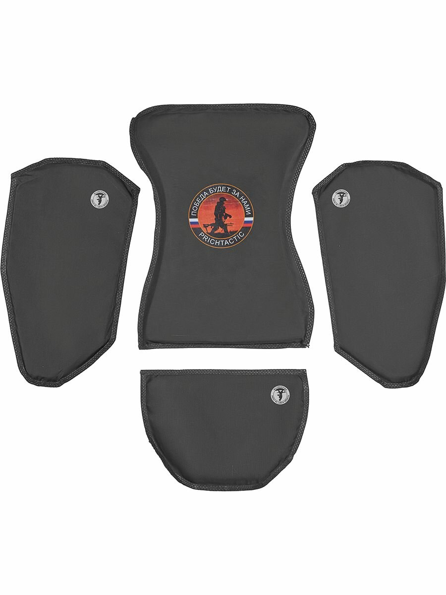 Баллистические пакеты для напашника "Изумруд", Арамид Бр1, С2 (Prich Tactic)