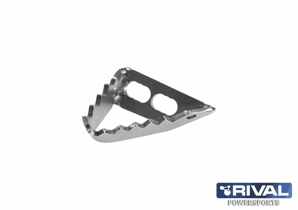 Наконечник лапки заднего тормоза, рифленая поверхность, сталь / 2444.0205.1