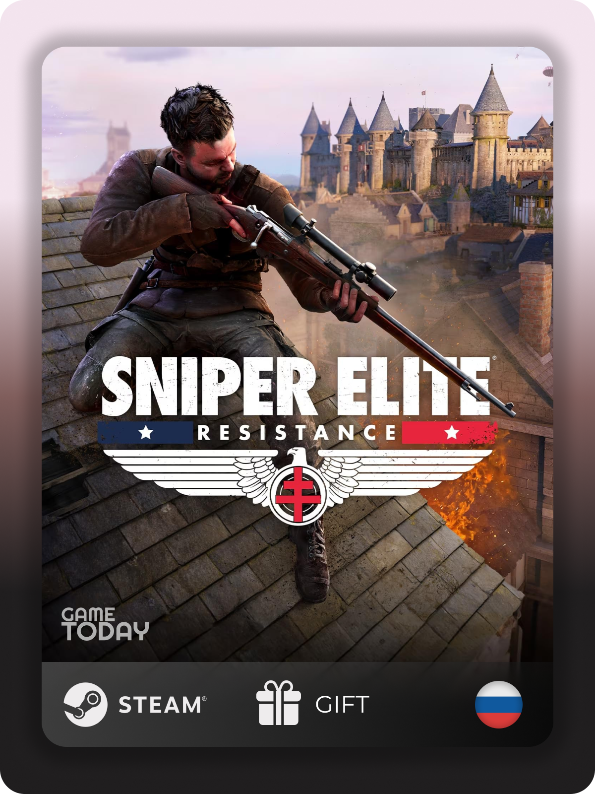 Sniper Elite: Resistance | Игра в Steam | PC | Steam Deck | Отправка подарком | Регион активации Россия