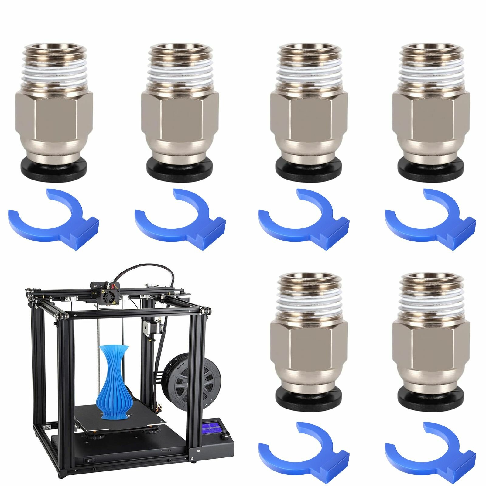 6 штук разъемов для 3D принтера