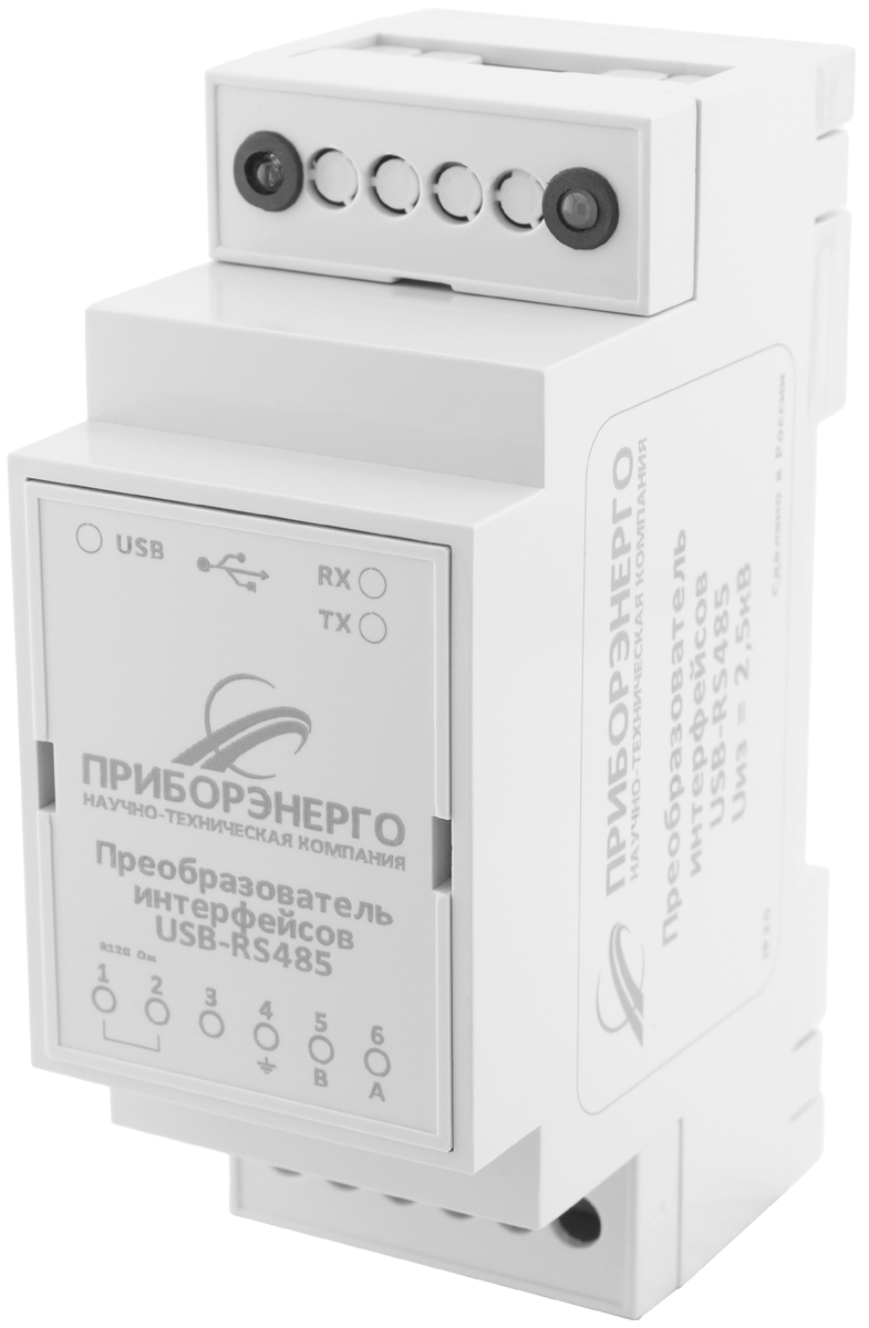 Преобразователь интерфейсов USB-RS485, арт. НФ-00000044, НТК приборэнерго