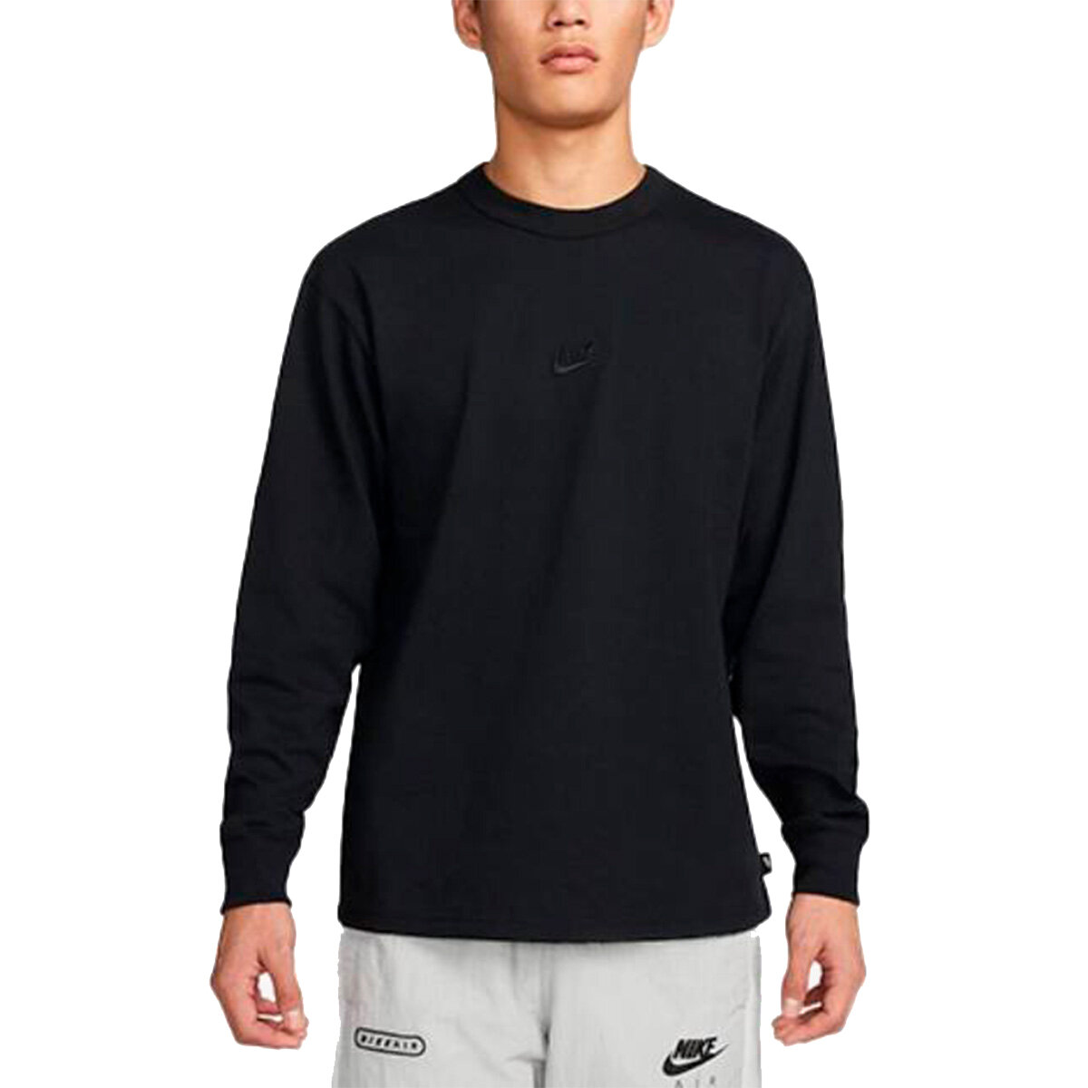 Свитшот Nike Essentials LS «Black»