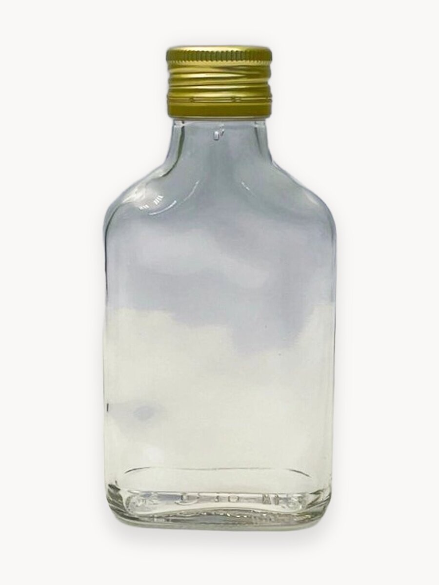 Бутылка стеклянная "Стопка" 100 мл комплект 28 штук с пробкой