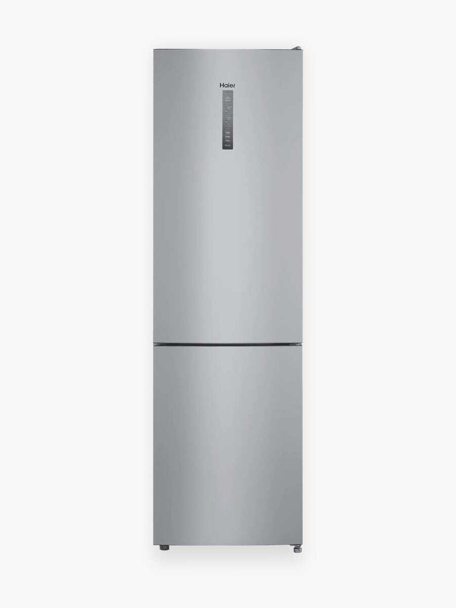 Холодильник Haier CEF537ASD, 368 л, серебристый, тихий(39дБ), NoFrost, LED-дисплей, MultiFlow, складная полка