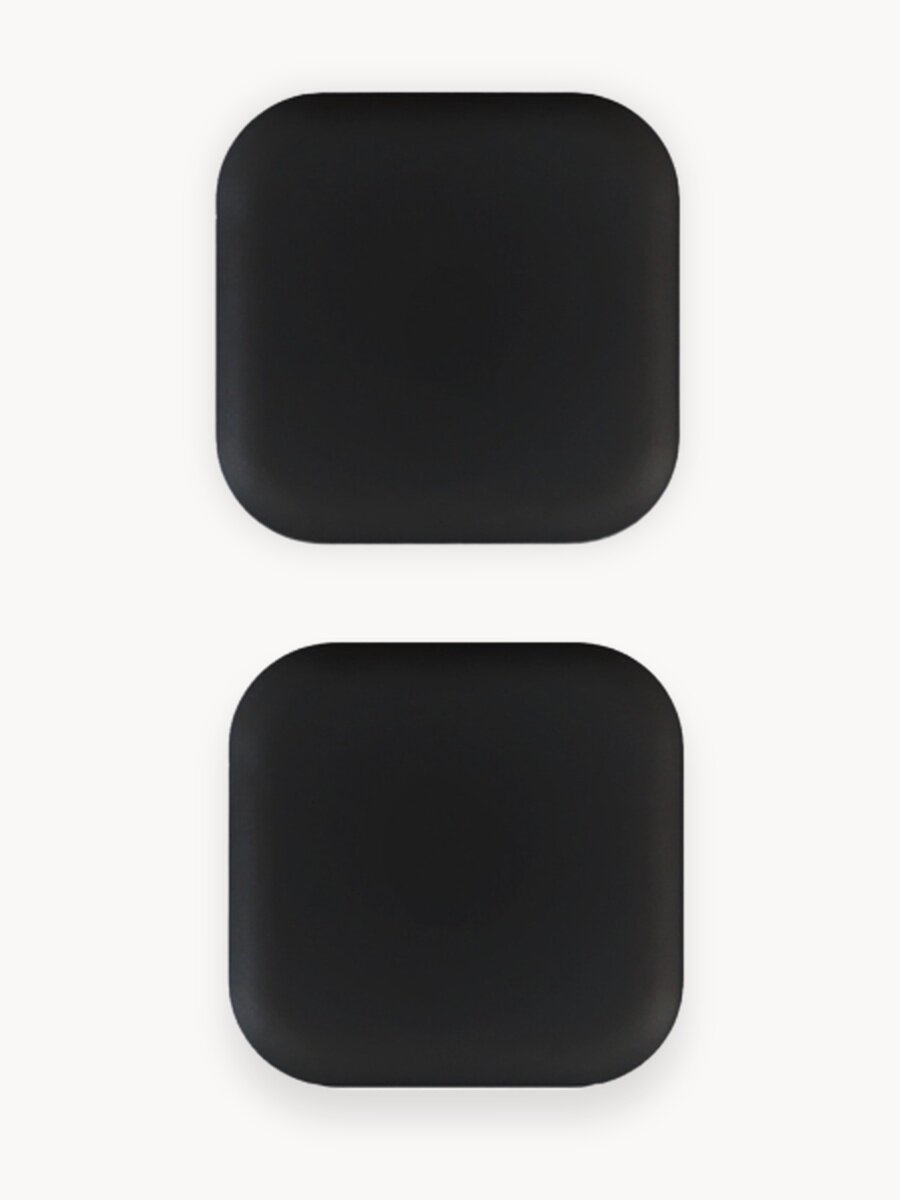 Ограничитель для двери Matoka , стоппер для двери 2 шт, черный