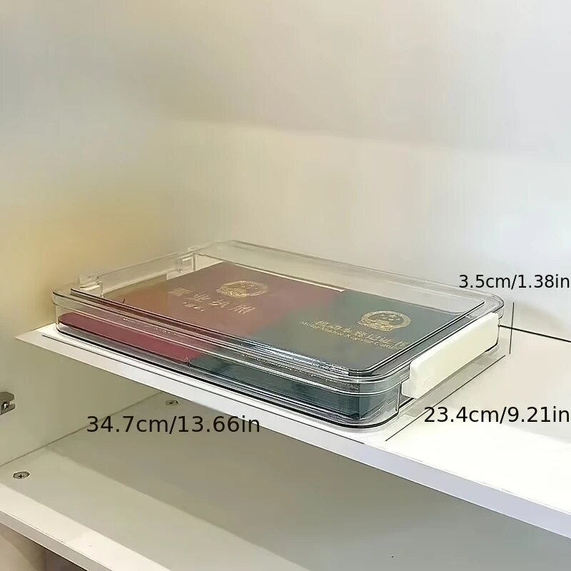 Прозрачный органайзер для документов А4 S